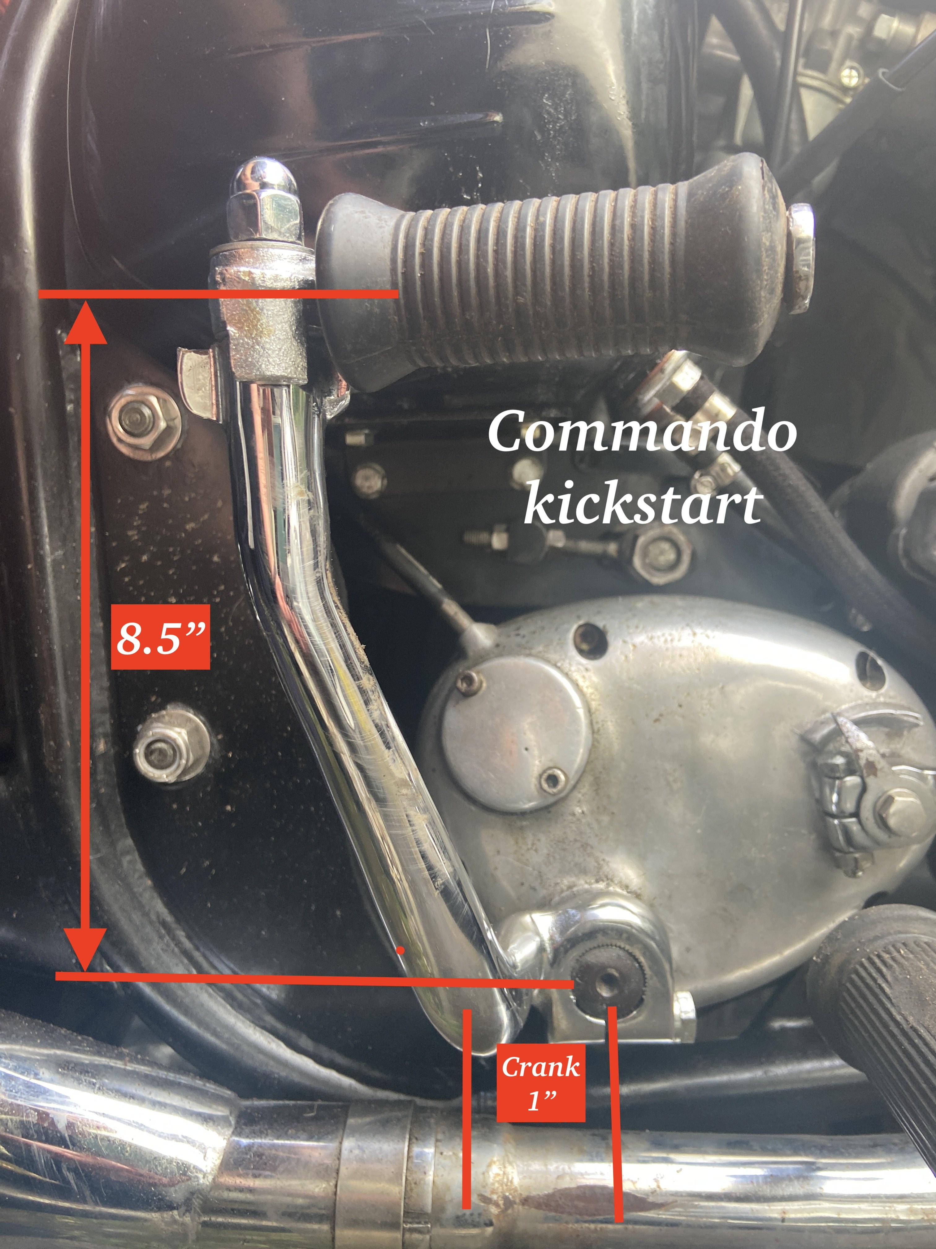 Kick Starting | Norton Owners Club
